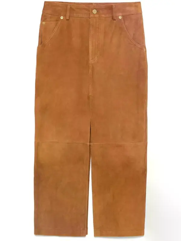 DARKPARK Erika Midi Skirt - Brown