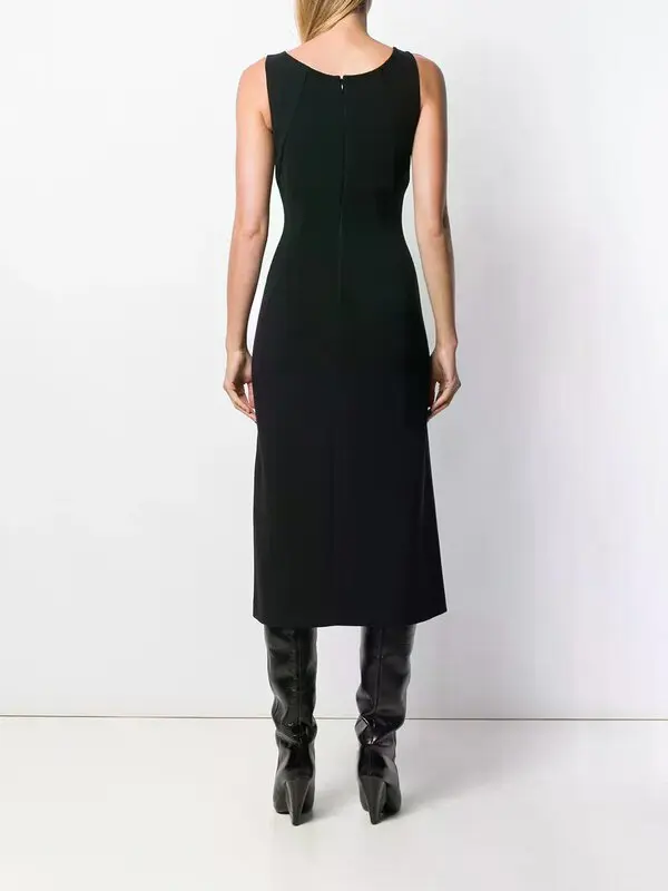 Dsquared2 Sleeveless V-neck Midi Dress