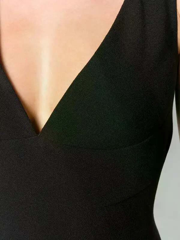 Dsquared2 Sleeveless V-neck Midi Dress