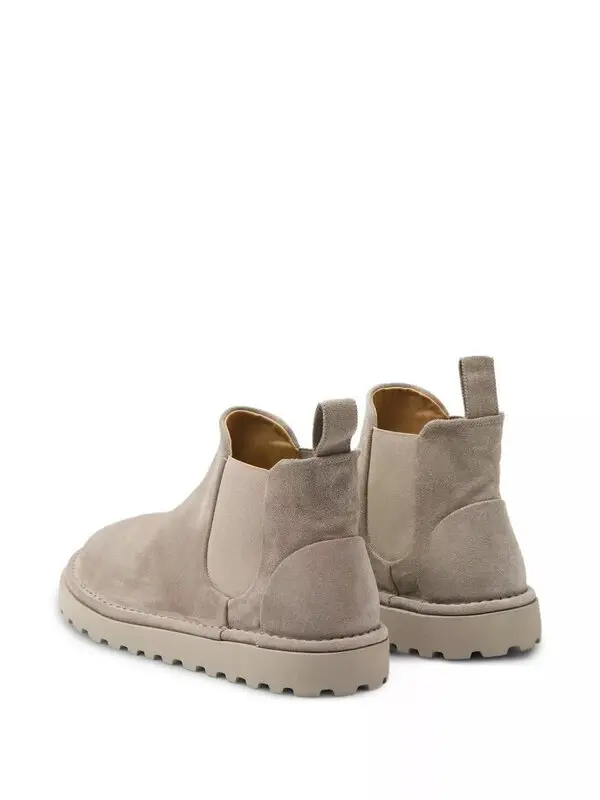 Marsèll Sancrispa Alta Suede Chelsea Boots - Neutrals