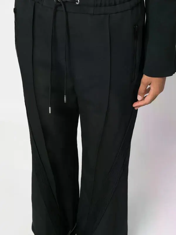 Sacai Pressed Crease Flared Trousers