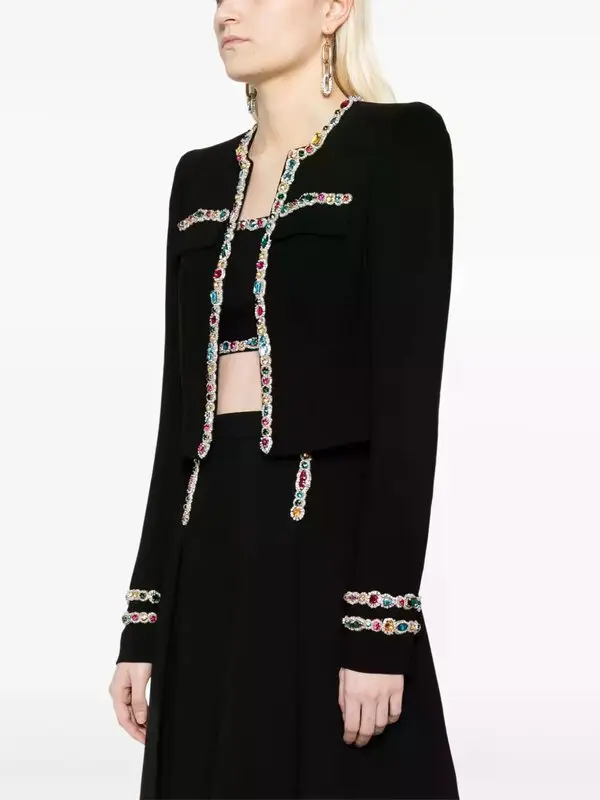 Zuhair Murad Embellished Cropped Jacket