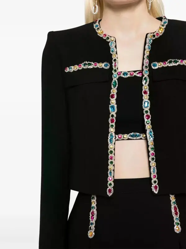 Zuhair Murad Embellished Cropped Jacket