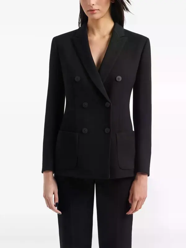 Giorgio Armani Notched-lapel Double-breasted Blazer