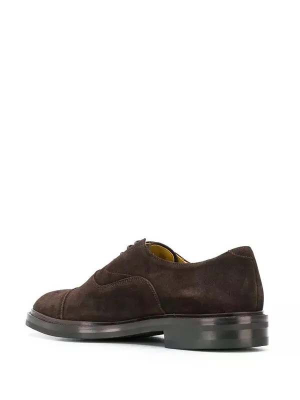 SCAROSSO Jacob Suede Lace-up Oxford Shoes