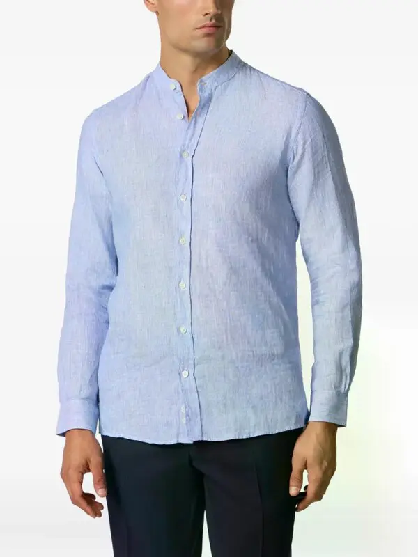 Brooks Brothers Stand-collar Button-up Shirt