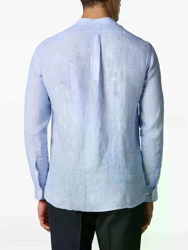 Brooks Brothers Stand-collar Button-up Shirt
