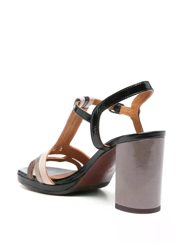 Chie Mihara 85mm High Block Heel Buckled Sandals
