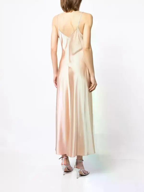 Voz Satin V-neck Slip Dress