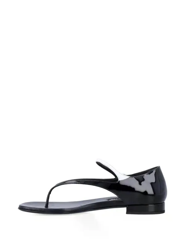 Miu Miu Mary Jane Thong Sandals