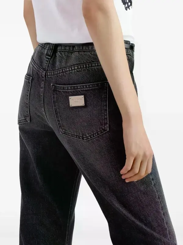 Dolce & Gabbana Logo Plaque Jeans