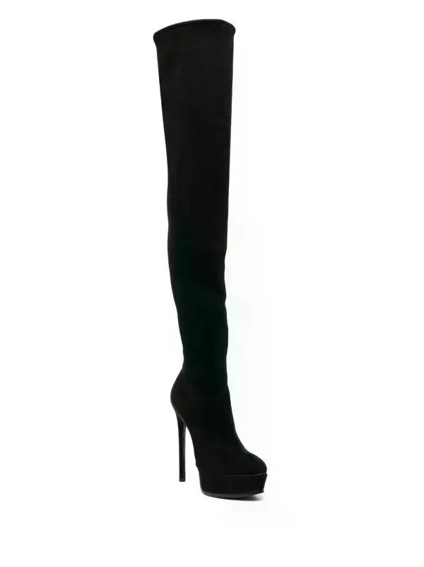 Casadei Flora Over-the-knee Stiletto Boots