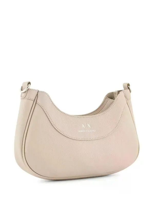 Armani Exchange Logo-stamp Shoulder Bag - Neutrals