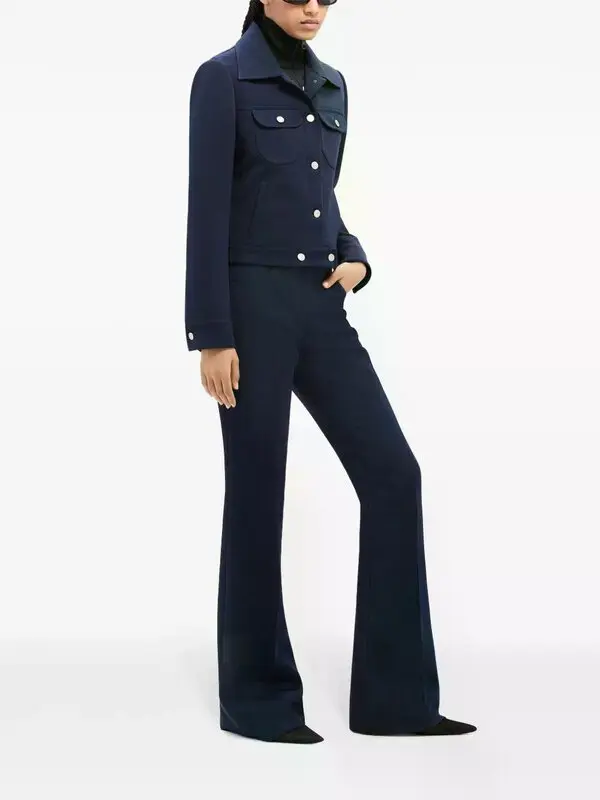 COURREGES 70's Twill Bootcut Trousers
