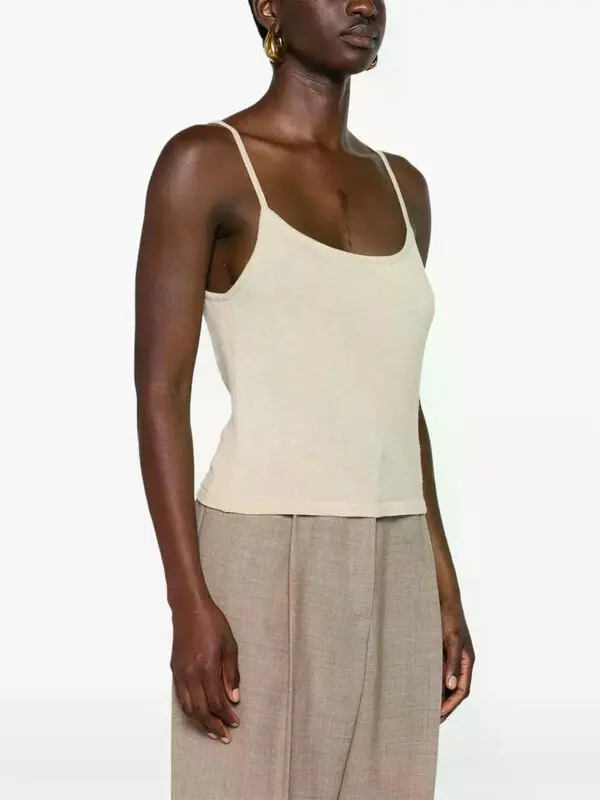 TEDDY CASHMERE Rapallo Cashmere Tank Top - Neutrals