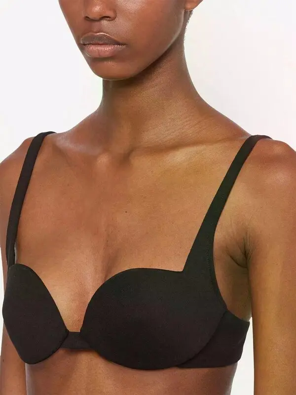 Miu Miu Jersey Logo Balconette Bra