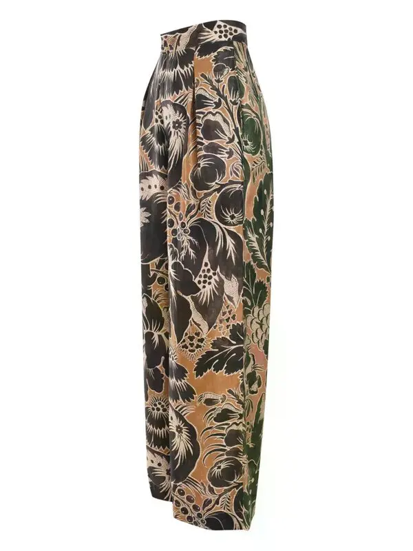 Biyan Faey Silk Trousers - Black