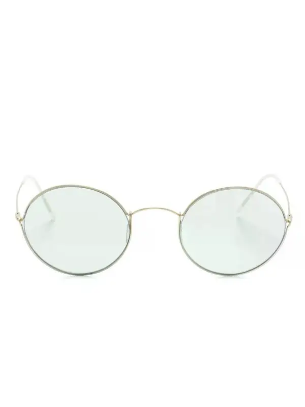 Giorgio Armani Round-frame Tinted Sunglasses
