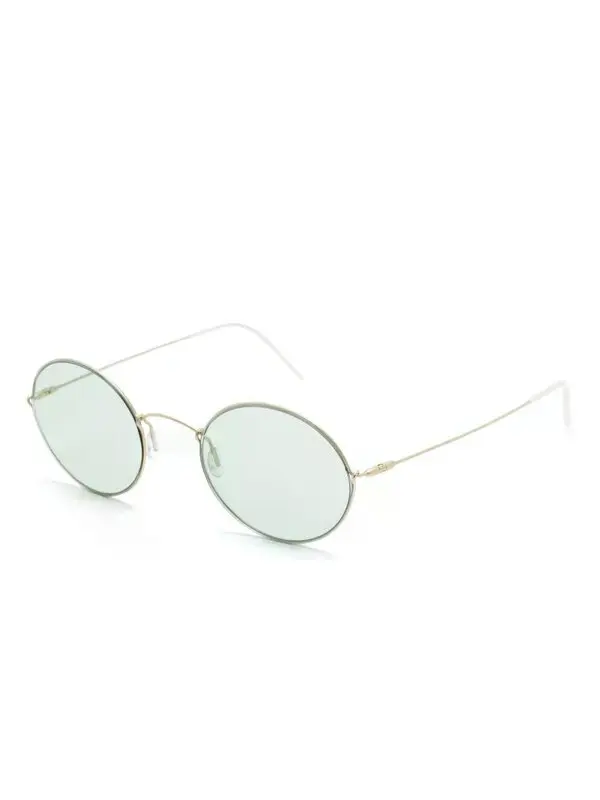 Giorgio Armani Round-frame Tinted Sunglasses