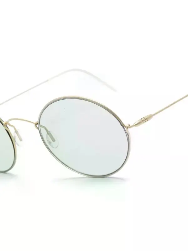 Giorgio Armani Round-frame Tinted Sunglasses