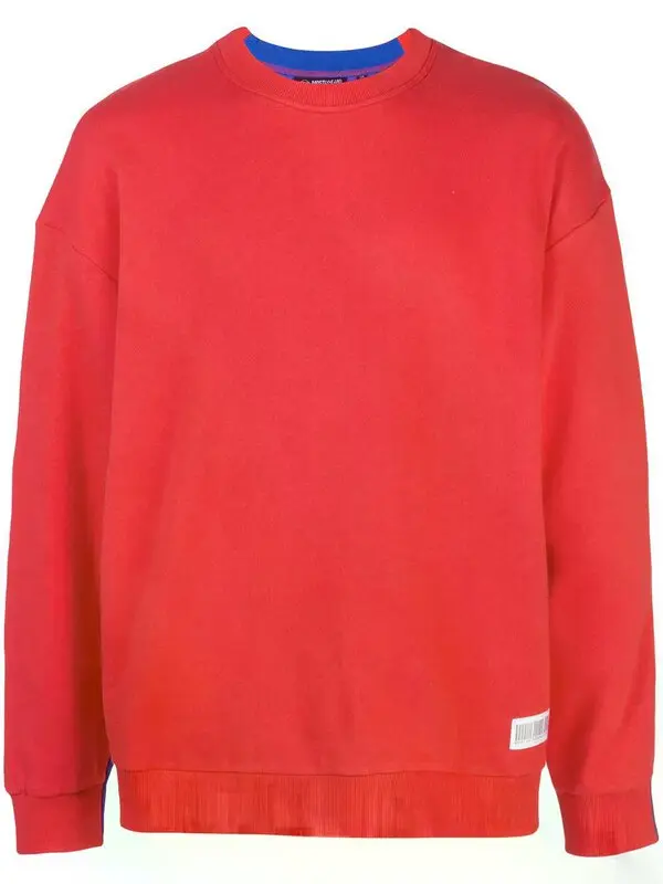 MOSTLY HEARD RARELY SEEN Fanatic Crew Neck Sweatshirt - Red
