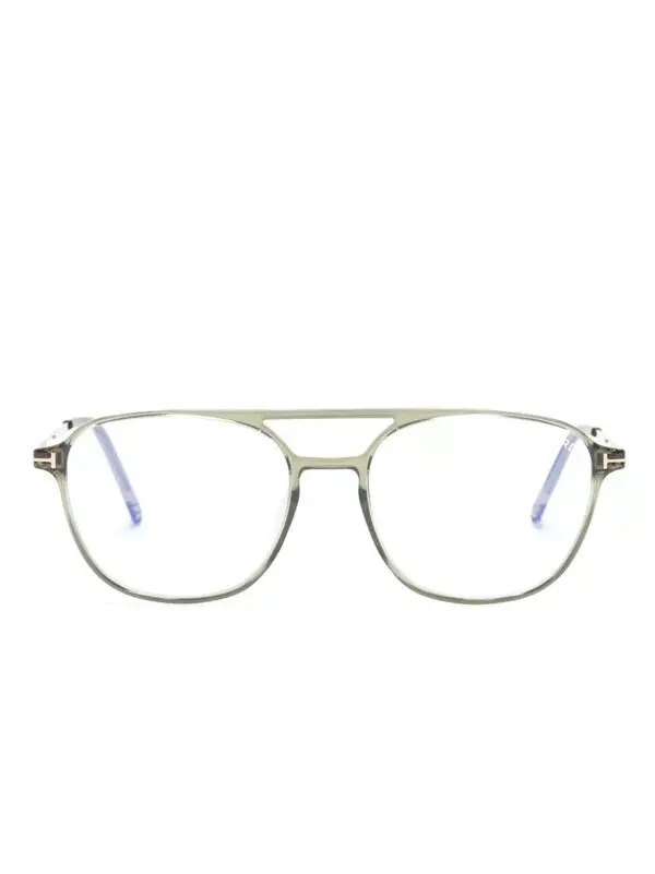 TOM FORD Thin-arms Pilot-frame Glasses - Grey