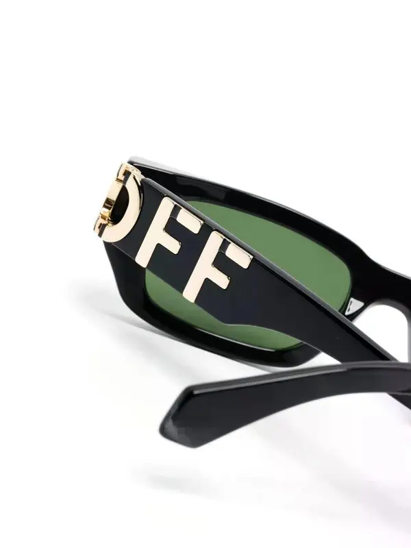 Off-White Fillmore Rectangle-frame Sunglasses - Black