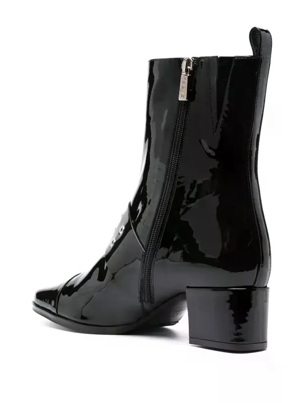 CAREL 50mm Decorative Buckle Ankle Boots