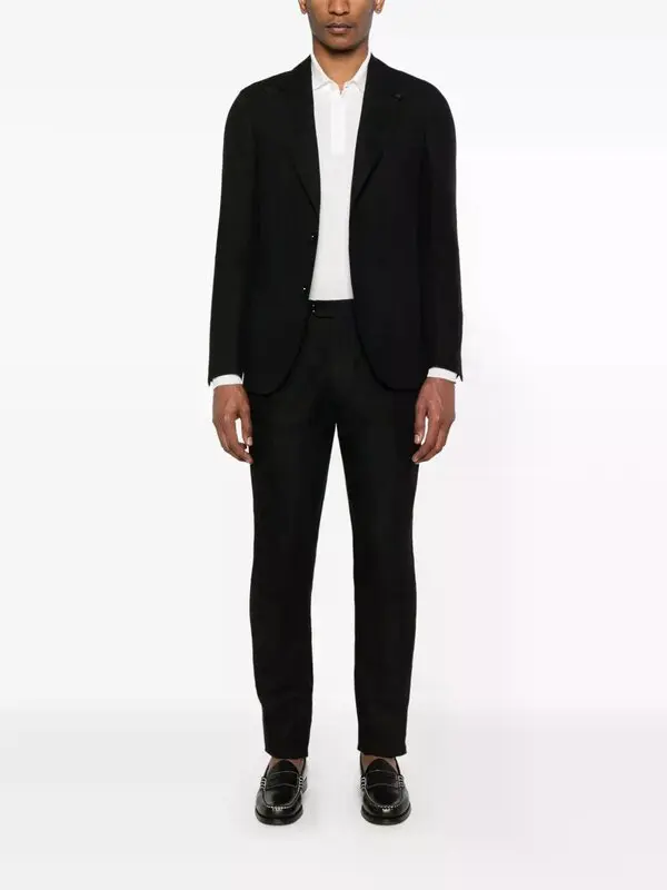 LARDINI Brooch-detail Suit