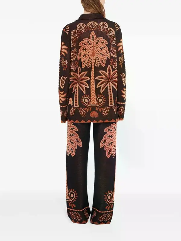Alanui Graphic Print Long Sleeve Shirt