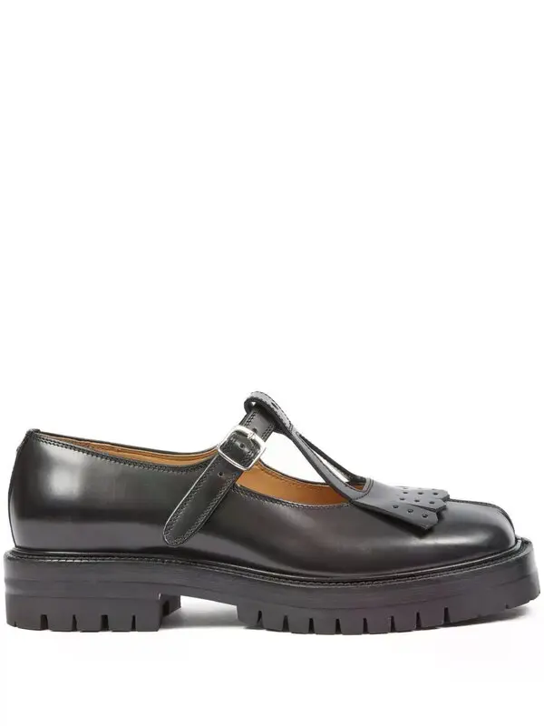 MAISON MARGIELA Tabi County Leather Mary Janes