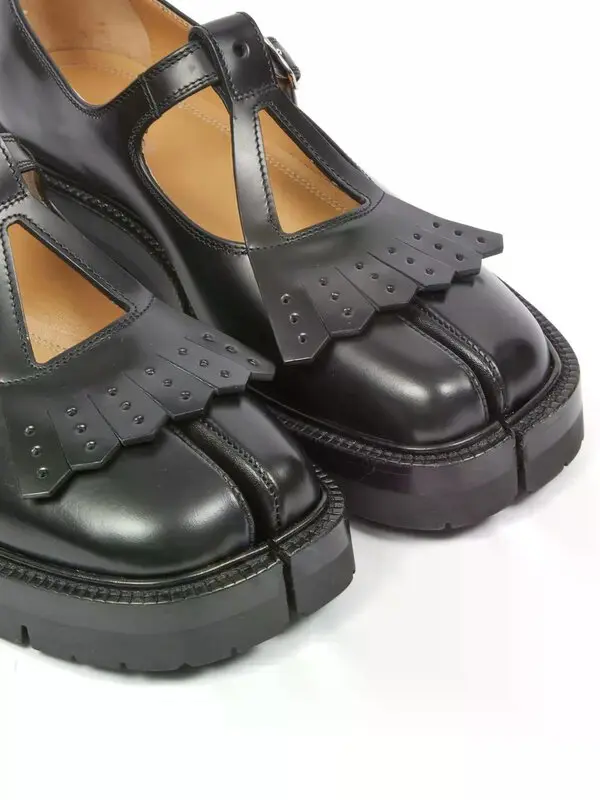 MAISON MARGIELA Tabi County Leather Mary Janes