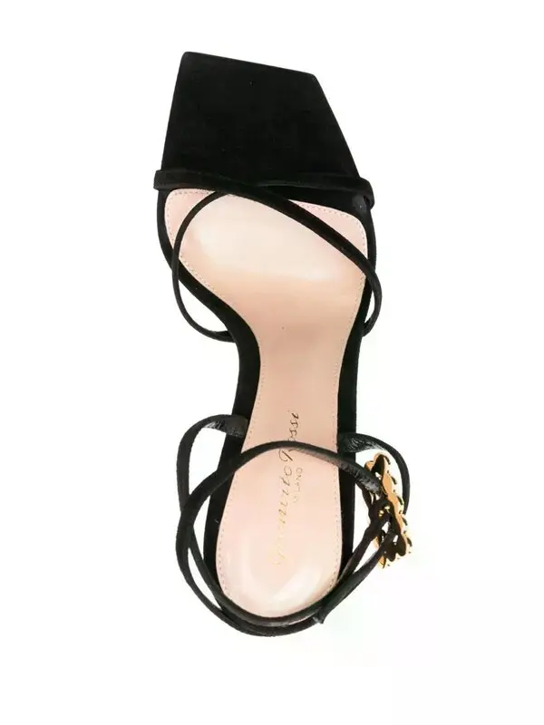 GIANVITO ROSSI Wonder 105mm Suede Sandals