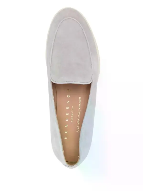HENDERSON BARACCO Suede Loafers - Grey