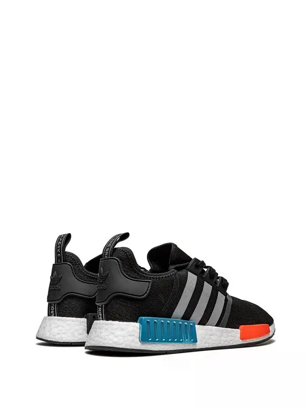 Adidas Nmd_r1 'silver/solar Red' Sneakers