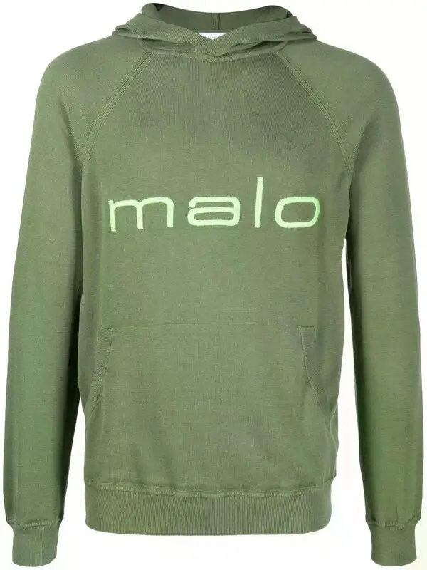Malo Logo-print Hooded Sweatshirt