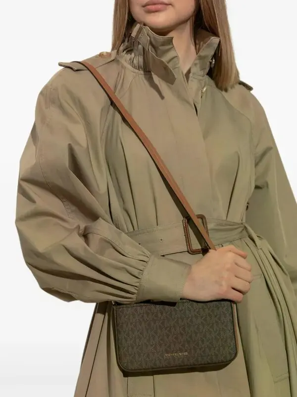 Michael Kors Bryant Monogram Crossbody Bag - Brown