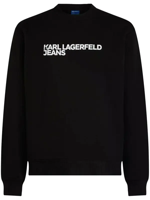 Karl Lagerfeld Essential Logo Sweatshirt - Black