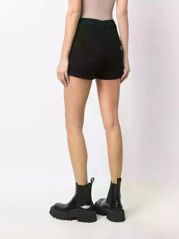 Philipp Plein Cotton Slim-cut Hot Shorts