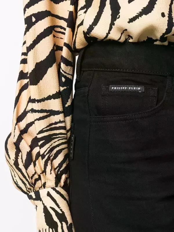 Philipp Plein Cotton Slim-cut Hot Shorts