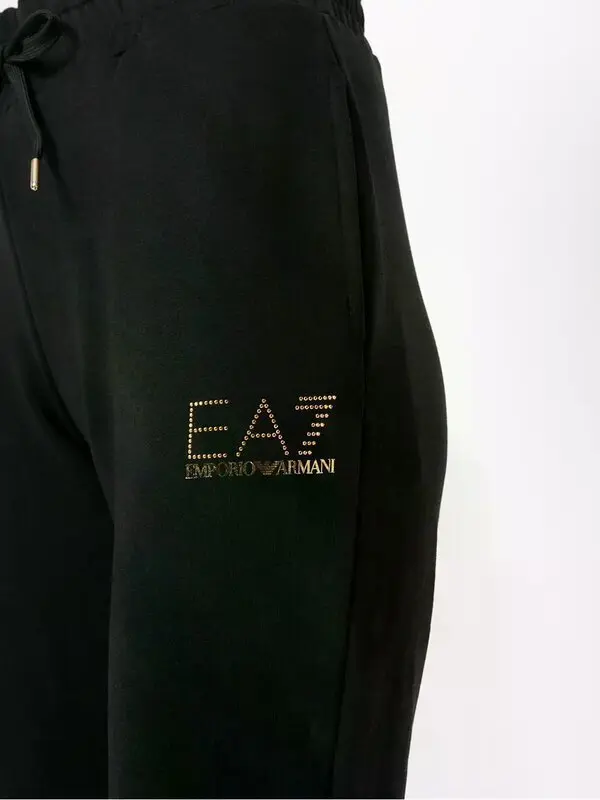 EA7 Studded Logo Track Pants