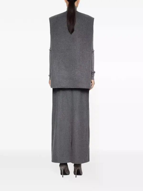 JNBY Wool-cashmere Blend Drawstring Skirt