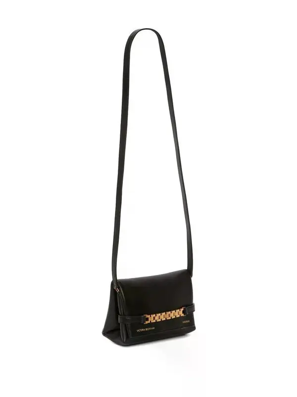 Victoria Beckham Logo-print Leather Clutch Bag