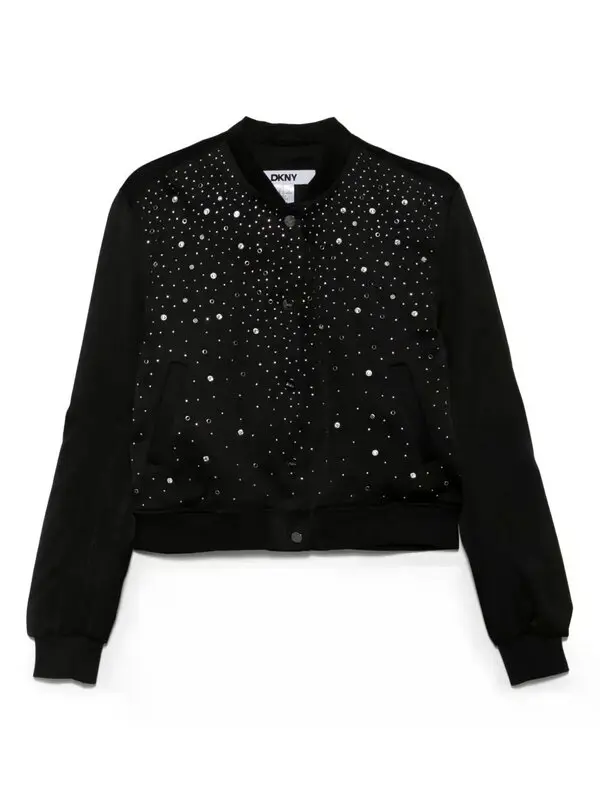 Dkny Studded Bomber Jacket