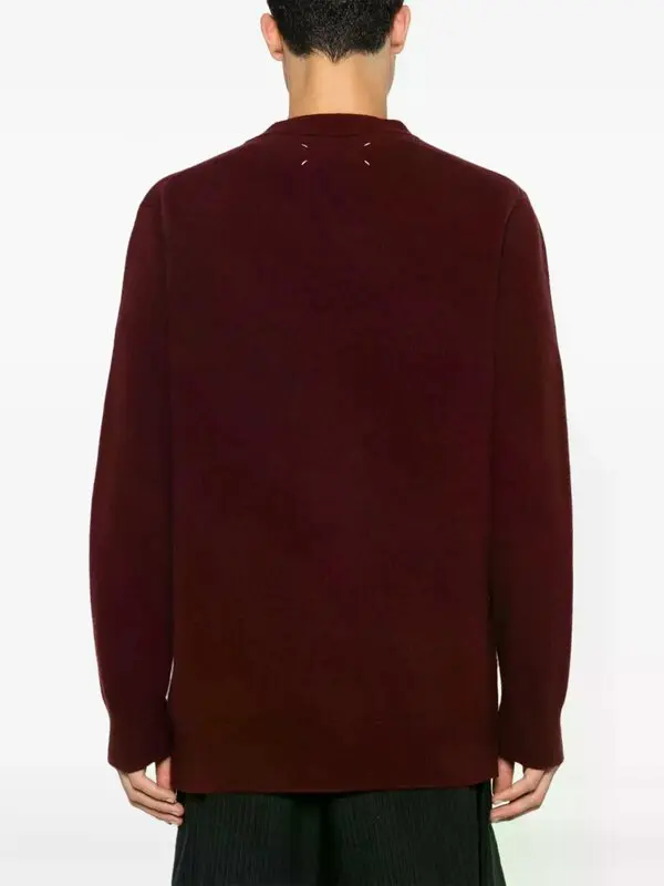 MAISON MARGIELA Washed Wool Cardigan