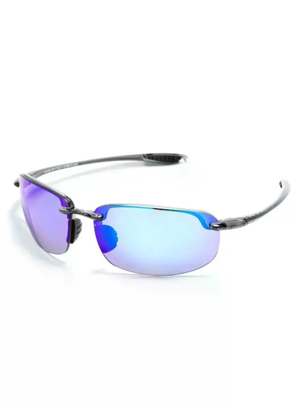 Maui Jim Hookipa Rectangle-frame Sunglasses - Grey