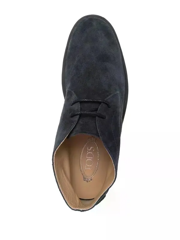 TOD'S Suede Desert Boots - Blue