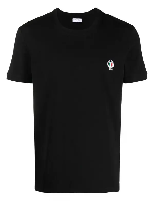 Dolce & Gabbana Logo-embroidered T-shirt