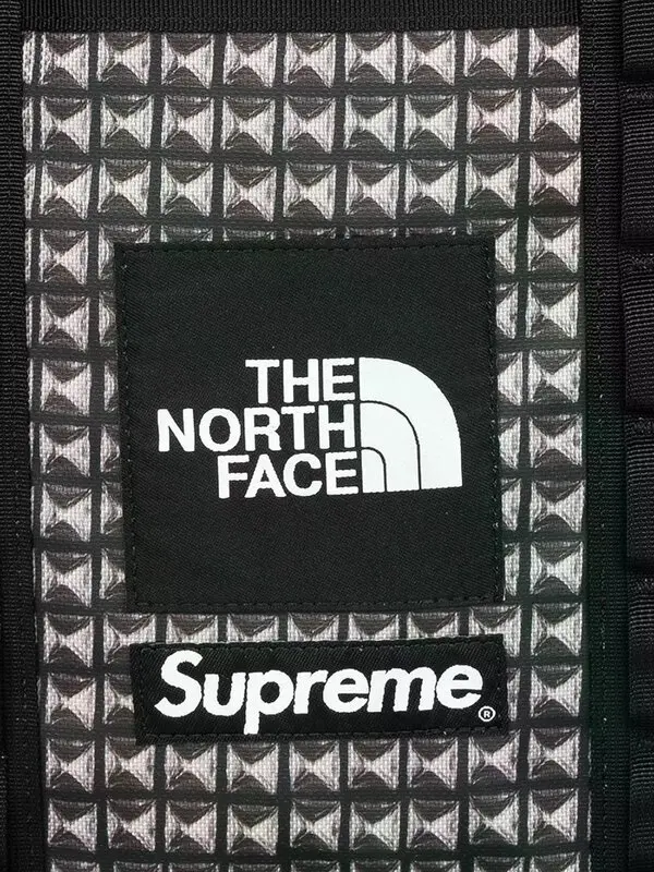 Supreme X The North Face Stud-print Utility Tote Bag - Black