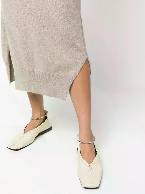 BARRIE High-waisted Knit Skirt